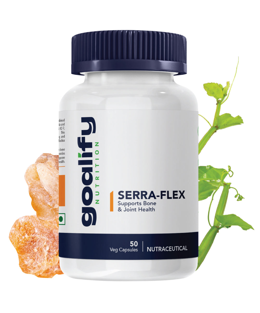 SerraFlex: Enhance Joint Health and Mobility | Live Pain-Free – Goalify Nutrition
